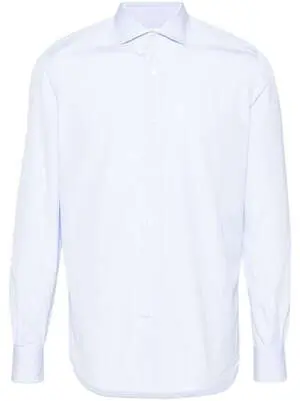 MAZZARELLI Windowpane-print Shirt