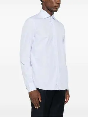 MAZZARELLI Windowpane-print Shirt