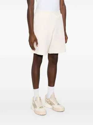 Givenchy Embroidered-logo Cotton Bermuda Shorts