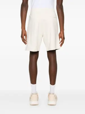 Givenchy Embroidered-logo Cotton Bermuda Shorts