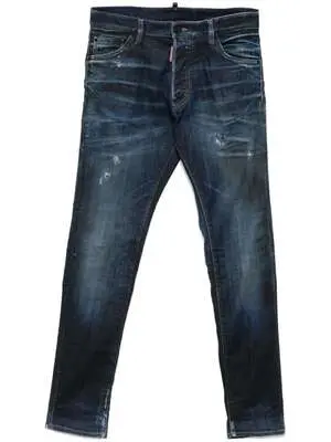 Dsquared2 Distressed Skinny-cut Jeans