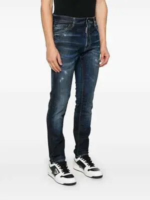 Dsquared2 Distressed Skinny-cut Jeans