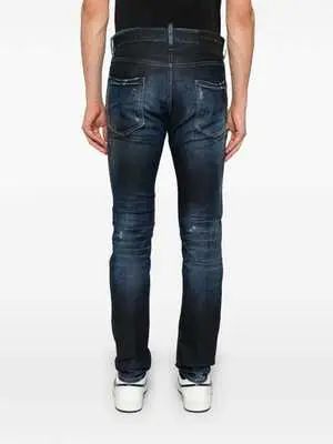 Dsquared2 Distressed Skinny-cut Jeans