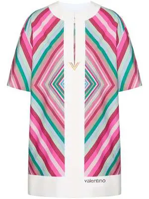 Geometric Print Day Dresses