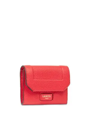 LANCEL Mini Ninon Wallet - Red