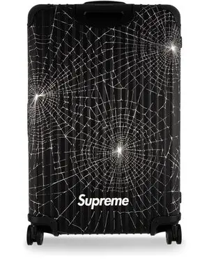 Supreme X Rimowa 86l Check-In Suitcase - Black | Editorialist