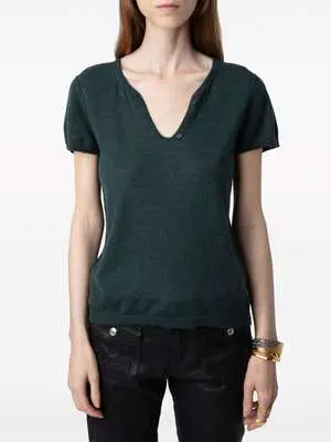 Zadig&Voltaire Celsy Cashmere Top