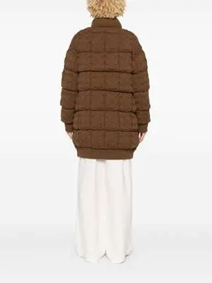 Max Mara Chunky-knit Padded Coat