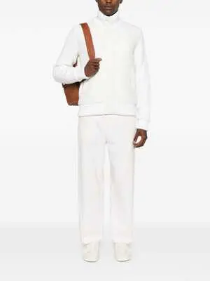 Herno Knitted-panel Padded Bomber Jacket