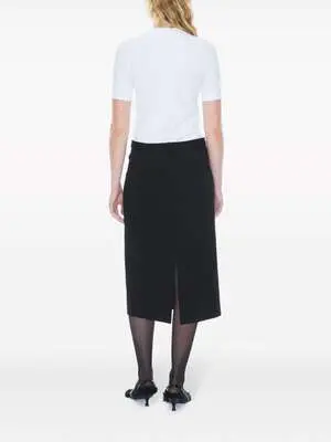 Filippa K Mock-neck T-shirt - White