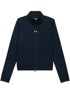 COURREGES Embroidered-logo Tracksuit Jacket