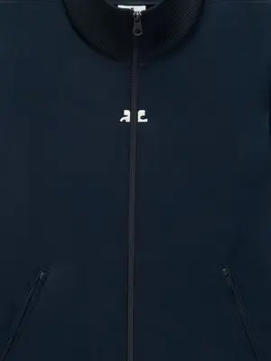 COURREGES Embroidered-logo Tracksuit Jacket