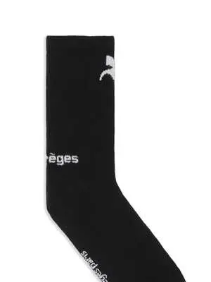 COURREGES Ac Sports Socks - Black