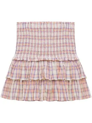 MARANT ETOILE Naomi Mini Skirt - Pink