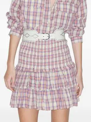 MARANT ETOILE Naomi Mini Skirt - Pink