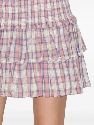 MARANT ETOILE Naomi Mini Skirt - Pink