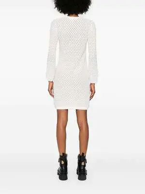 Chloé Pointelle-knit Mini Dress
