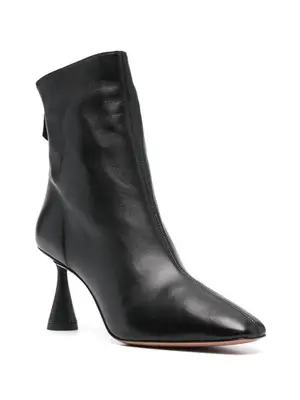 AQUAZZURA Amore Ankle Boots - Black