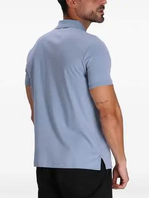 Polo Ralph Lauren Embroidered Cotton Polo Shirt - Blue