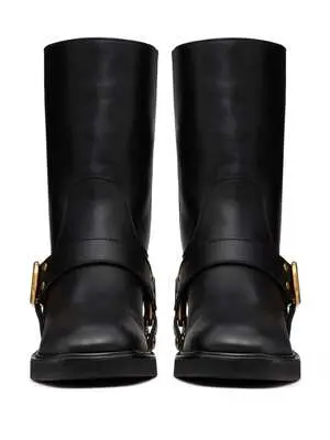 Valentino Garavani 30mm Vlogo The Bold Edition Ankle Boots