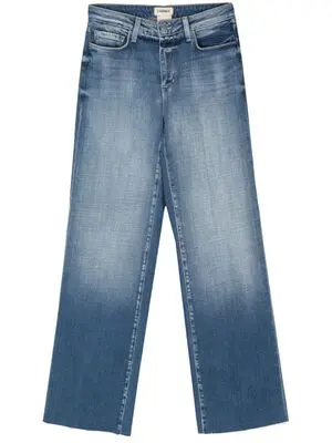 L'Agence Scottie High-rise Wide-leg Jeans