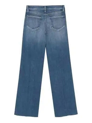 L'Agence Scottie High-rise Wide-leg Jeans