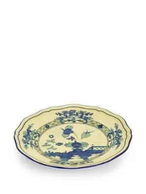 GINORI 1735 Floral-motif Bread Plate
