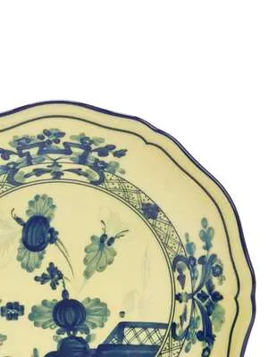 GINORI 1735 Floral-motif Bread Plate