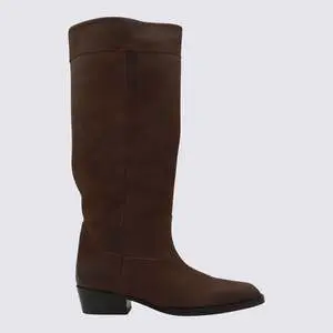Paris Texas Brown Boots - Mocha
