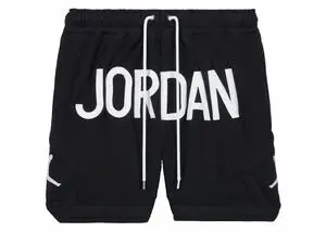 JORDAN X Nina Chanel Fleece Shorts - Black
