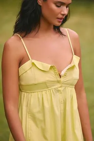 Anthropologie Clean Cut Romper