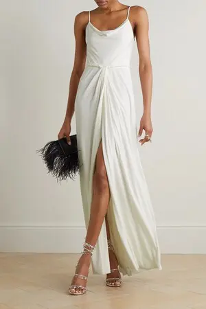 JASON WU Draped Stretch-jersey Gown