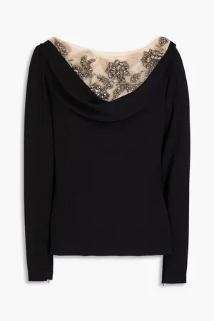 Oscar De La Renta Draped Tops