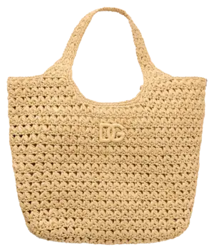 Dolce & Gabbana Raffia Shoulder Bag