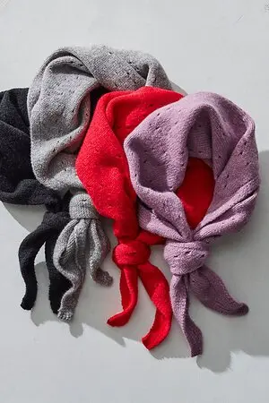 Free People Essential Triangle Scarf Orchid