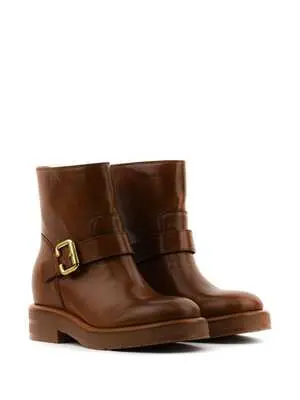 Chloé Coddington Biker Boots - Brown