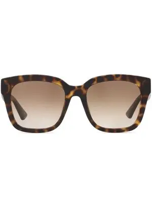 Gucci Square-frame Sunglasses - Green