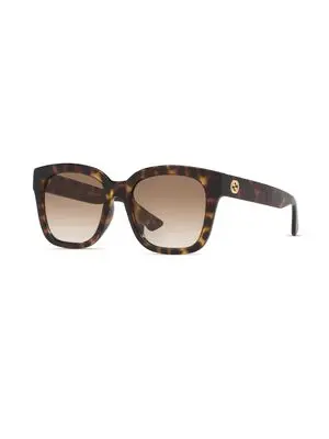 Gucci Square-frame Sunglasses - Green