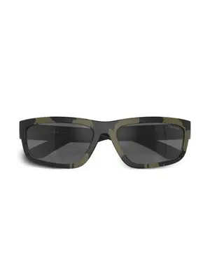 Prada Camouflage Rectangle Sunglasses