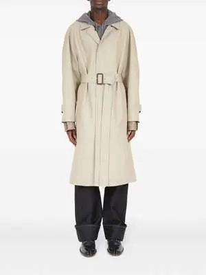 MAISON MARGIELA Layered Trench Coat - Neutrals
