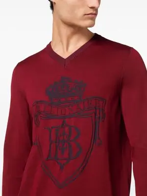 BILLIONAIRE Wool Pullover - Red