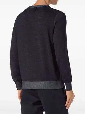 BILLIONAIRE Silk Pullover - Blue