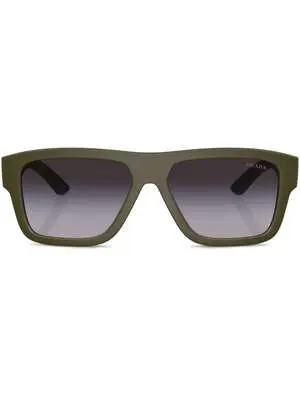 Prada Square-frame Sunglasses - Green