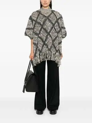 Brunello Cucinelli Sequin-embellished Poncho