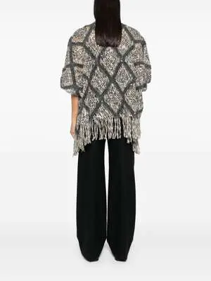 Brunello Cucinelli Sequin-embellished Poncho