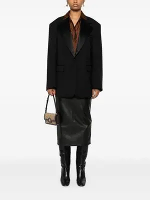 P.a.r.o.s.h Single-breasted Blazer - Black