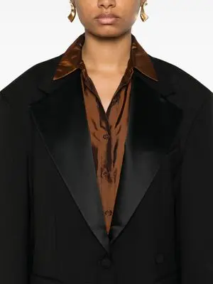 P.a.r.o.s.h Single-breasted Blazer - Black