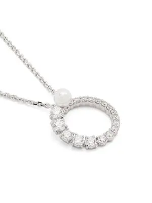 SWAROVSKI Matrix Ring Pendant Necklace