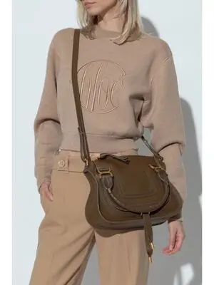 Chloé Small Marcie Tote Bag - Brown