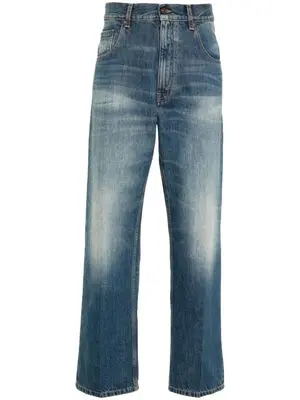 Victoria Beckham Contrast Stitching Jeans For Women